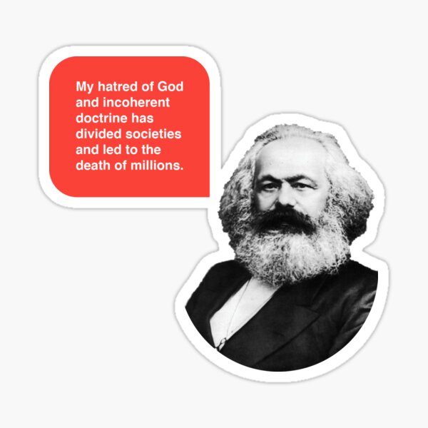 "The Legacy of Marx" Sticker for Sale by dicastery | Redbubble