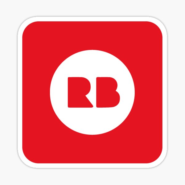 "Redbubble LOGO!!!!" Sticker for Sale by NoSynx | Redbubble