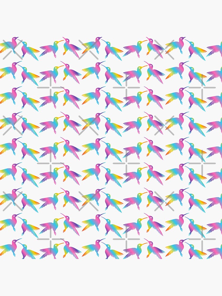 "Beautiful and colorful bird pattern design for any color of background ...