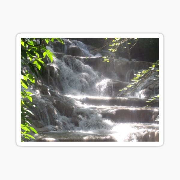 "The most beautiful waterfall" Sticker for Sale by RMDesignsCanada ...