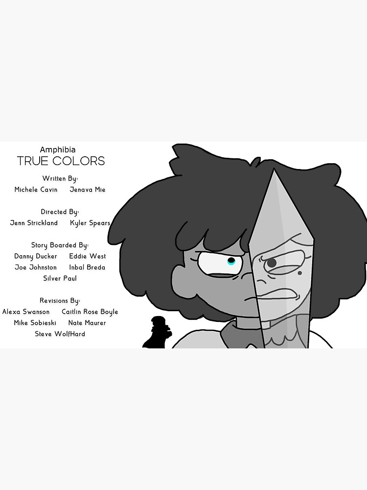 "Amphibia True colors fan-Made promo art" Sticker for Sale by ...