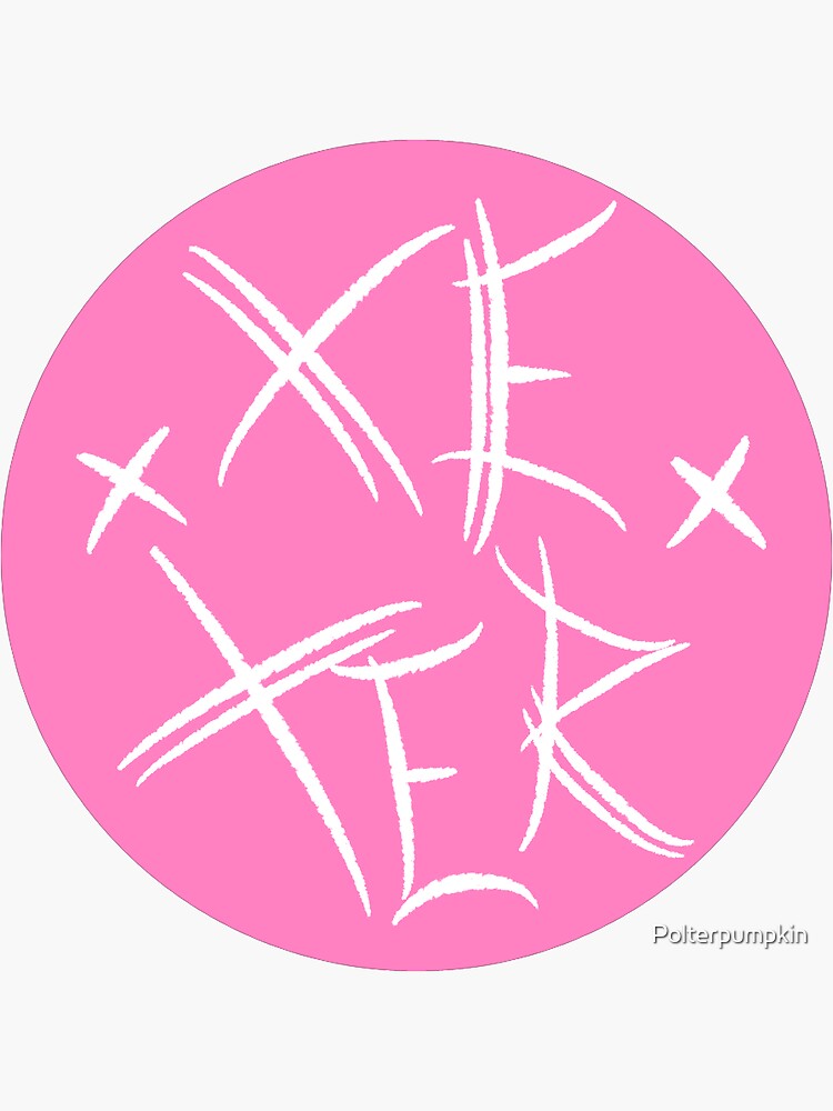 "MEtal PRonouns (xe/xer) (pink)" Sticker for Sale by p0lterpuppy ...