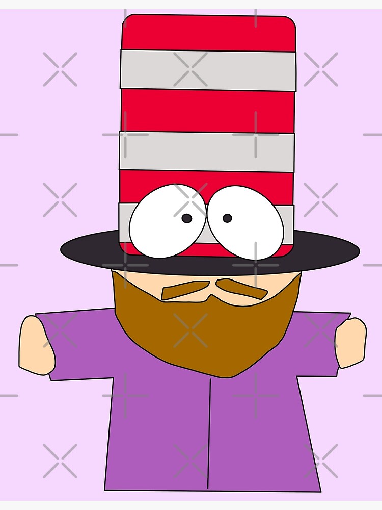 "Mr. Hat" Poster by onisam | Redbubble