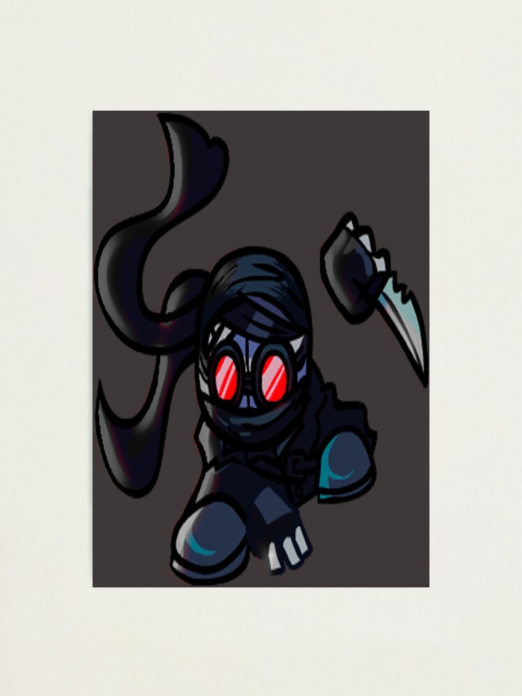 "Hank FNF (Friday Night Funkin)" Photographic Print by Atsuhiro | Redbubble