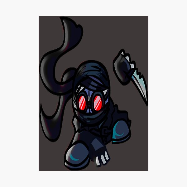 "Hank FNF (Friday Night Funkin)" Photographic Print by Atsuhiro | Redbubble