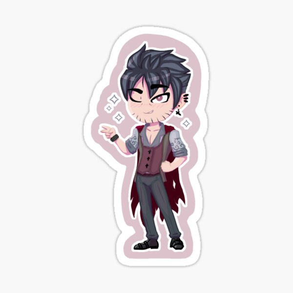 "Chibi Qrow Smirk" Sticker for Sale by BrianneABanana | Redbubble