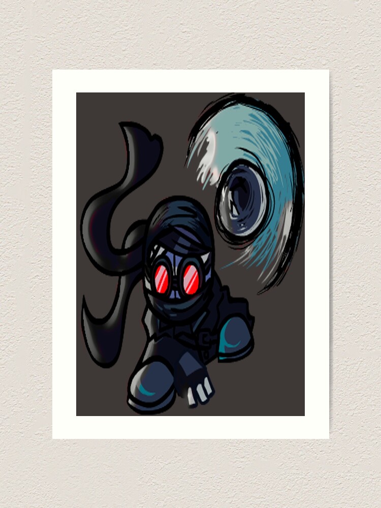 "Hank FNF (Friday Night Funkin)" Art Print for Sale by Atsuhiro | Redbubble