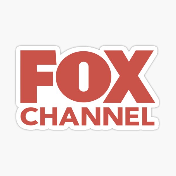 "Fox Channel" Sticker for Sale by BlueHeartShop | Redbubble