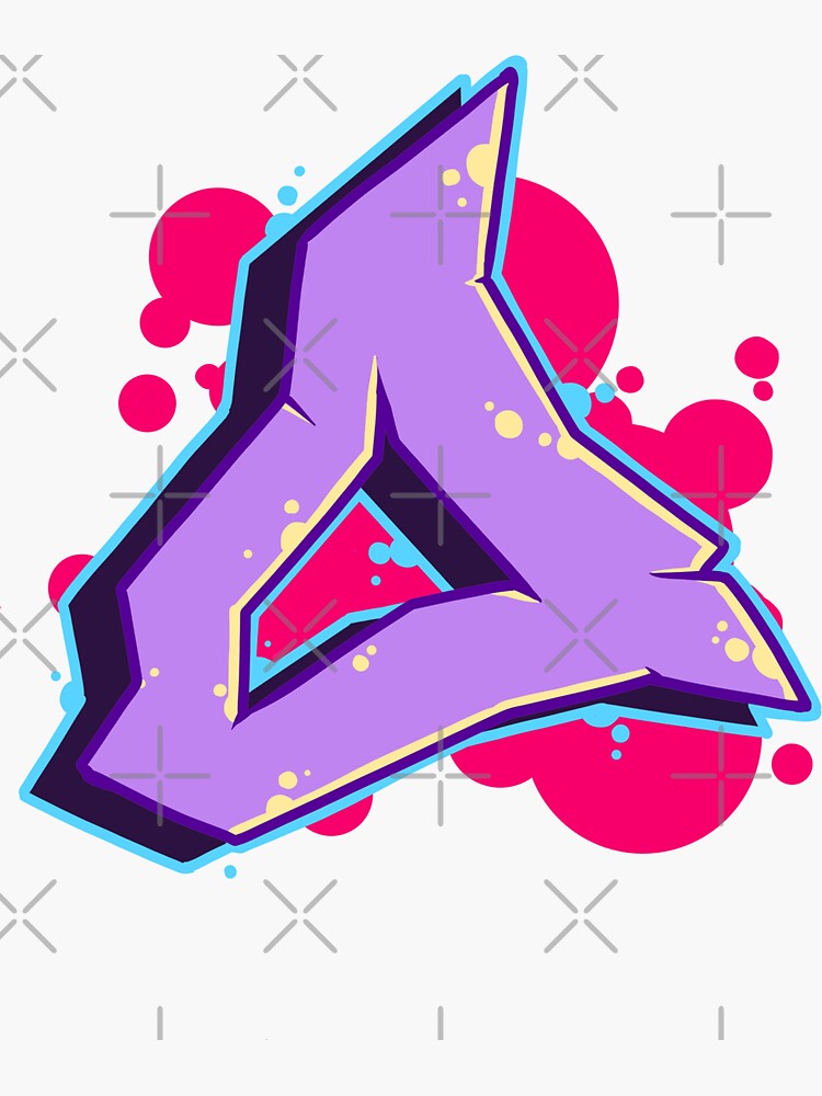 " Letter O - Graffiti Street Art Style " Sticker for Sale by ...