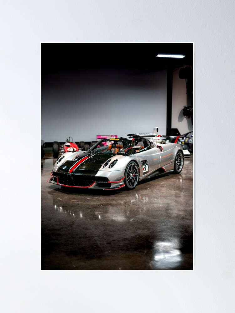 "Pagani Huayra Roadster BC" Poster for Sale by David Coyne | Redbubble