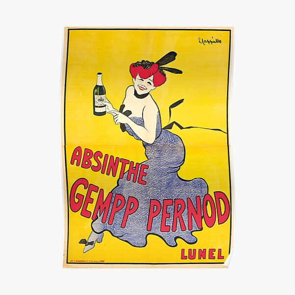 "Absinthe Gempp Pernod" Poster by kabendroth | Redbubble