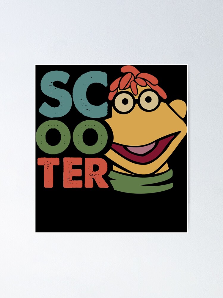 "The Muppet Show Scooter" Poster for Sale by MuppetShowJust | Redbubble