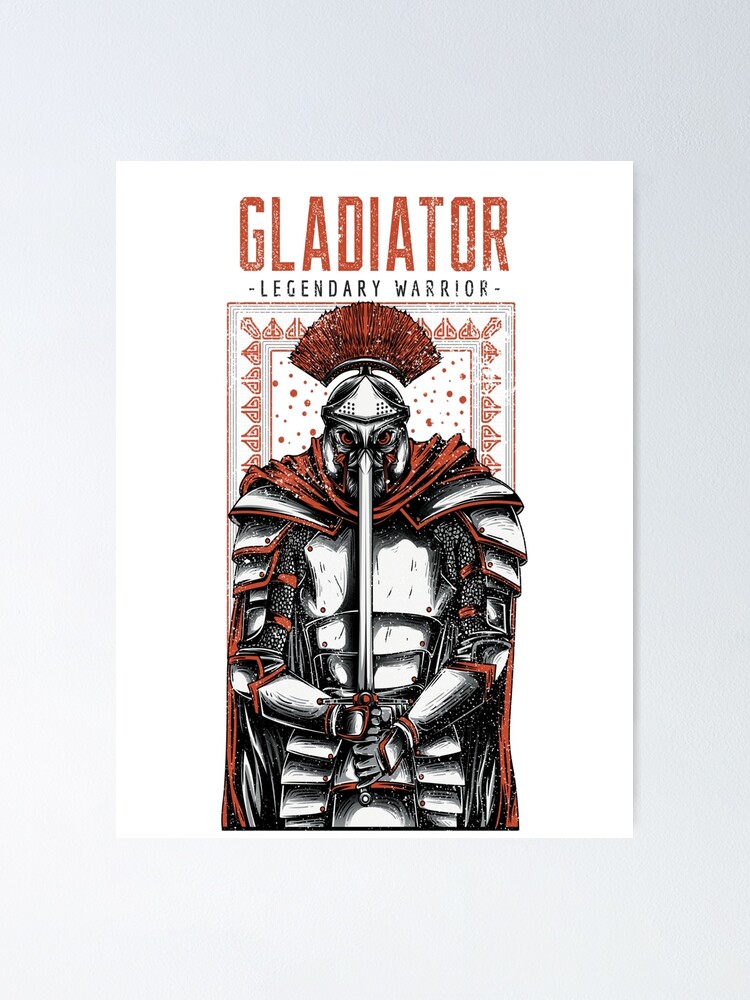 "Gladiator" Poster for Sale by HiddenValue | Redbubble