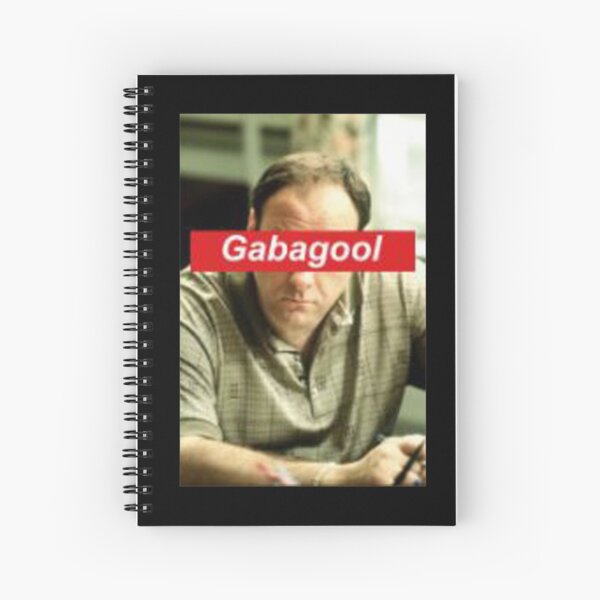"Tony Soprano Gabagool Its Whats For Dinner " Spiral Notebook for Sale ...