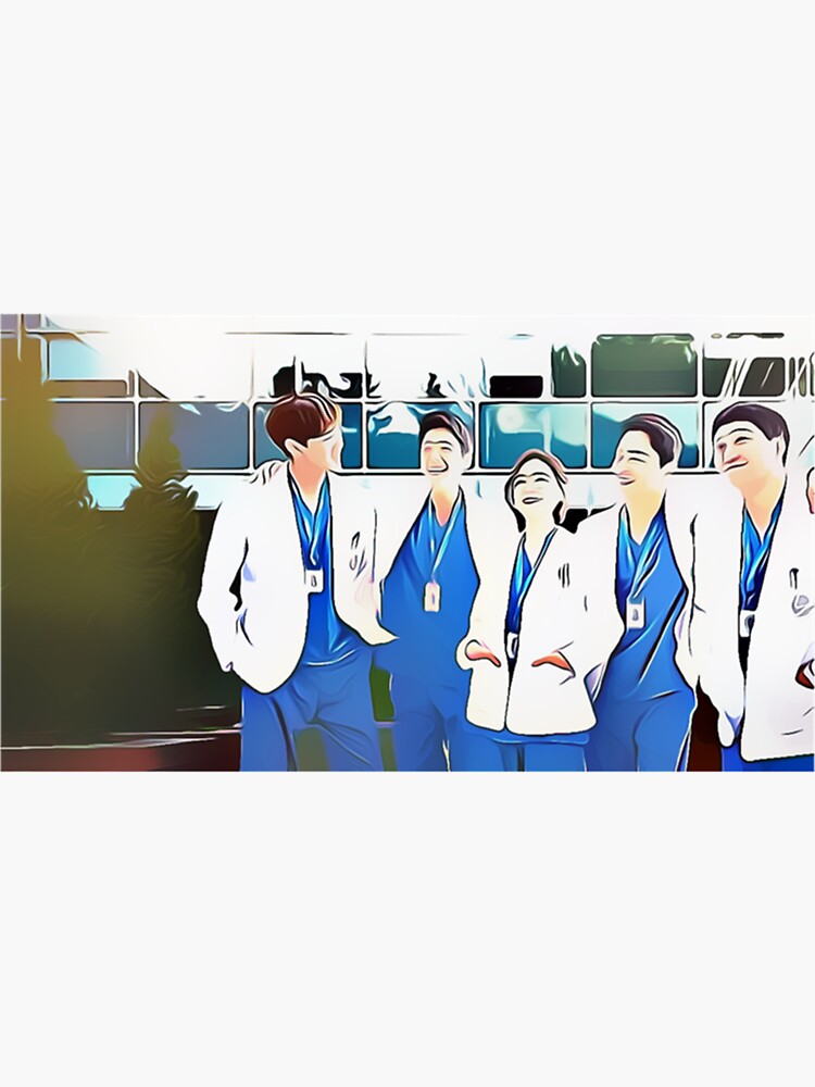 "hospital playlist Essential T-Shirt" Sticker by ReinerShop | Redbubble