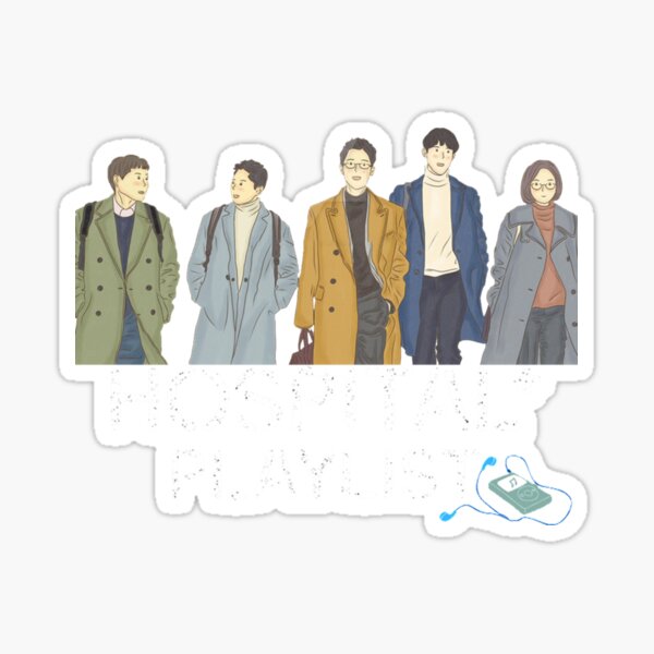 "hospital playlist Classic T-Shirt" Sticker by ReinerShop | Redbubble