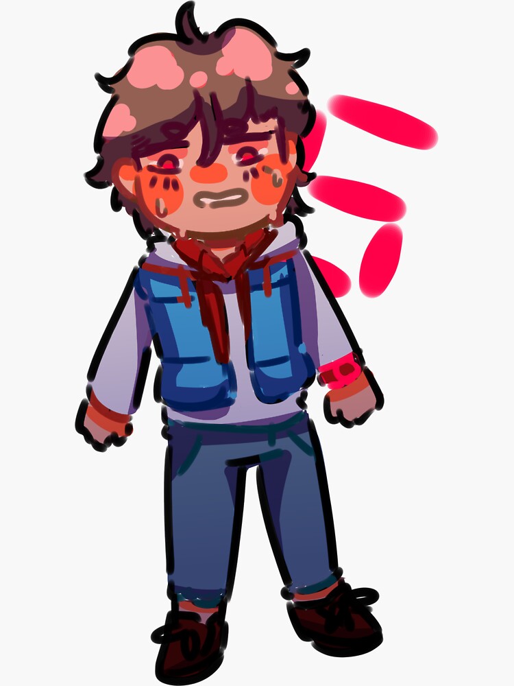 "999 Junpei Chibi" Sticker for Sale by VincentLore88 | Redbubble