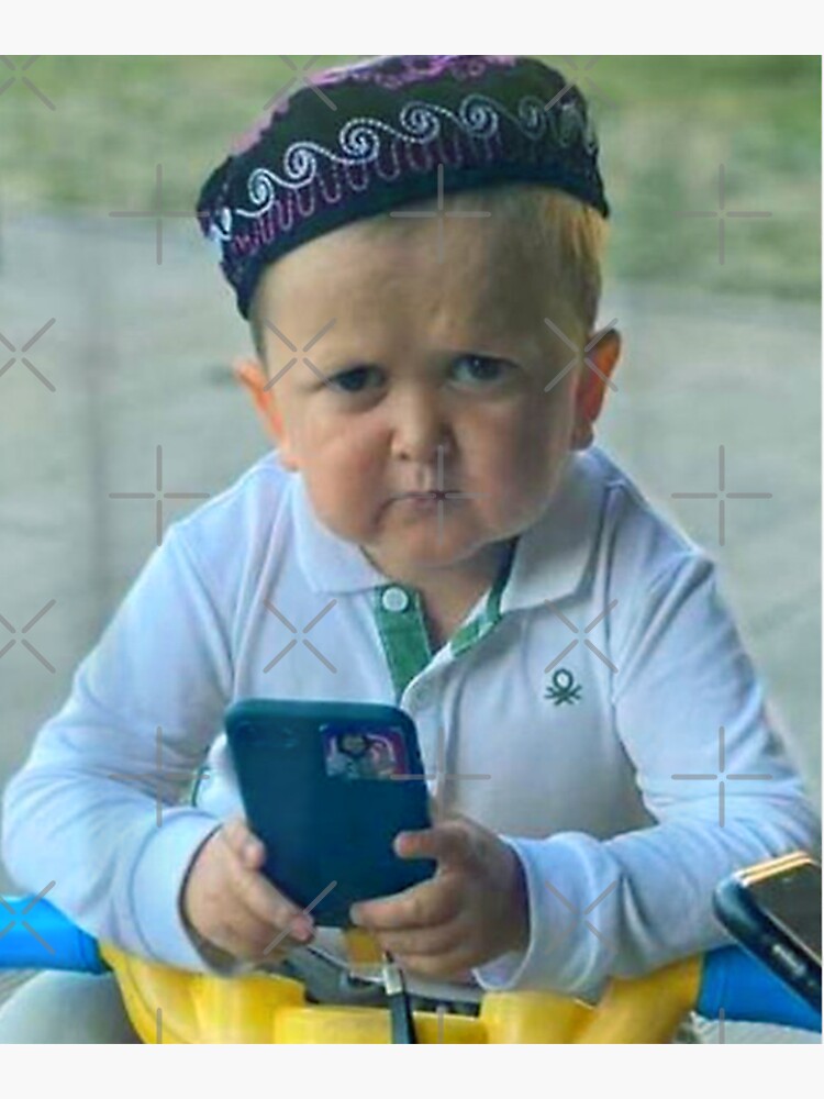 Sticker « Hasbulla - Sourire drôle de Hasbulla Hasbullah », par Telarty ...