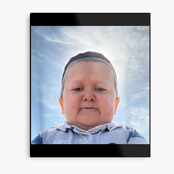 Lámina metálica «Hasbulla - Hasbulla Hasbullah smile» de Telarty ...