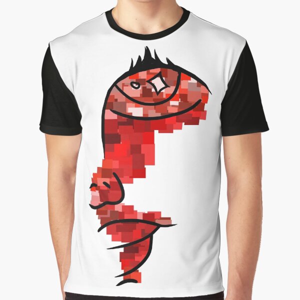 "Trippy Half Face" T-shirt for Sale by TurtleWasHere | Redbubble ...