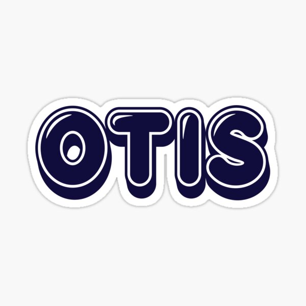 "OTIS" Sticker for Sale by gerarddiviase | Redbubble
