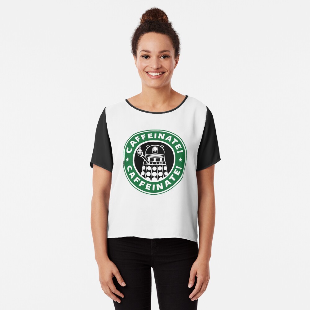 "Caffeinate! Exterminate| Perfect Gift" Sticker for Sale by kekelala ...