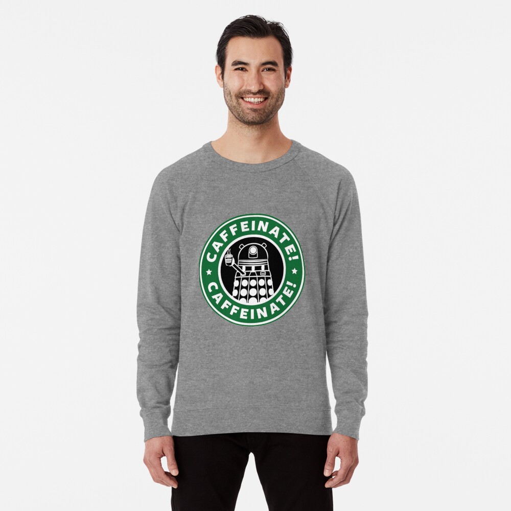 "Caffeinate! Exterminate| Perfect Gift" Sticker for Sale by kekelala ...
