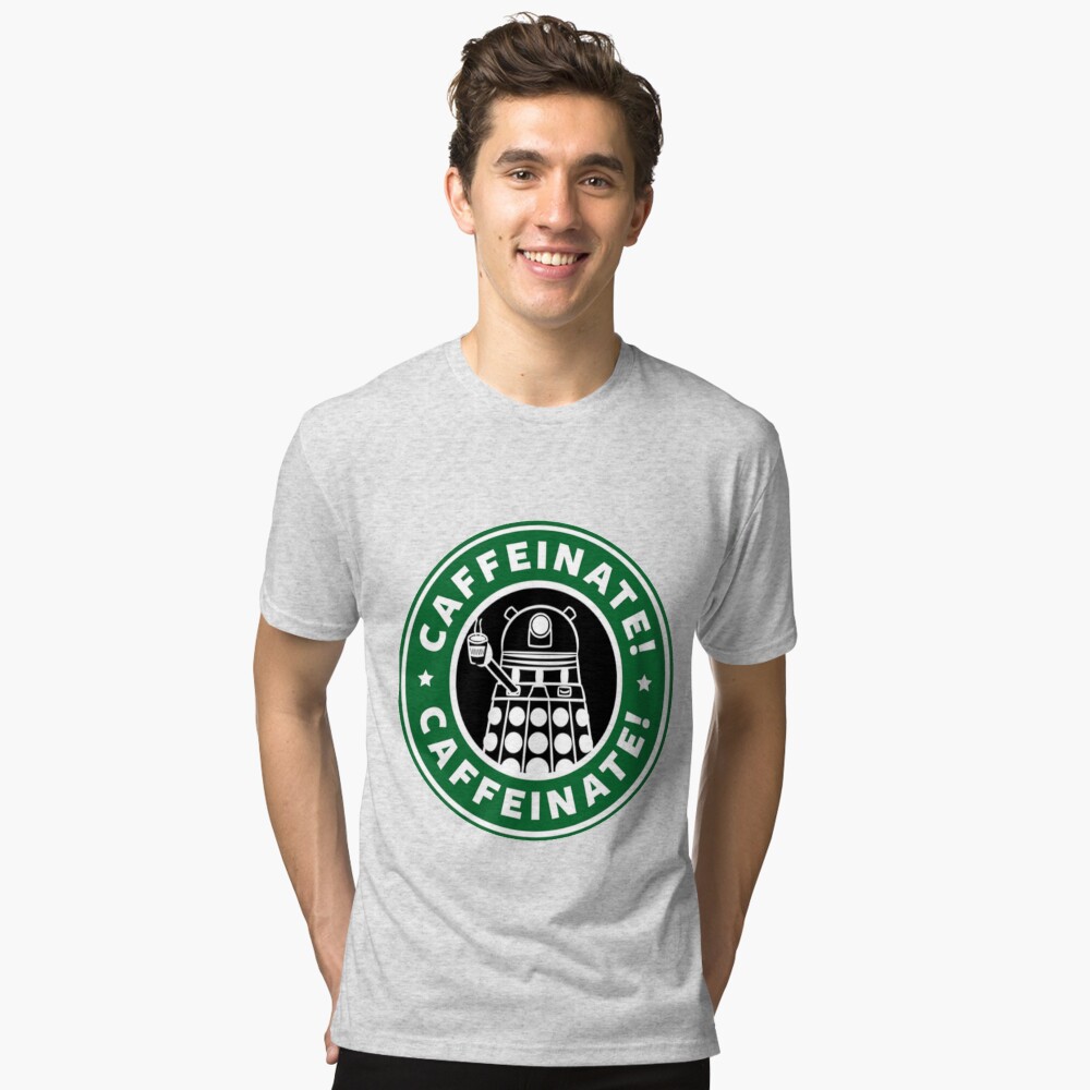 "Caffeinate! Exterminate| Perfect Gift" Sticker for Sale by kekelala ...