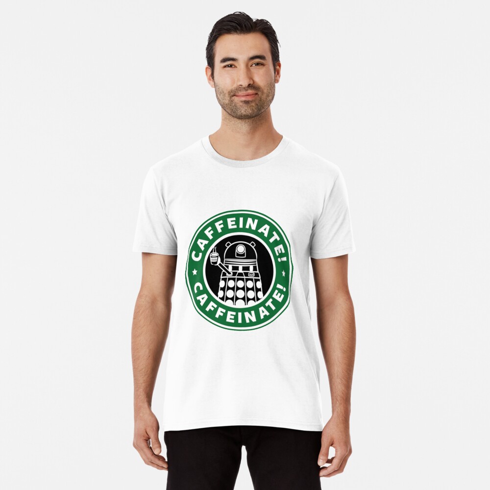 "Caffeinate! Exterminate| Perfect Gift" Sticker for Sale by kekelala ...