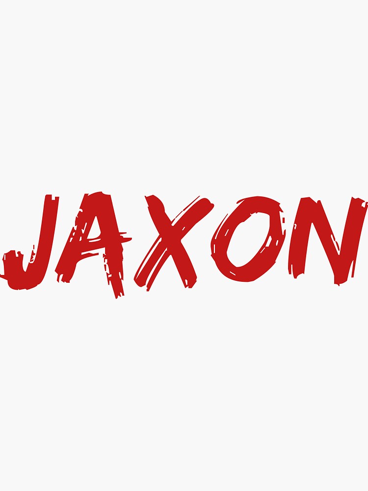 "JAXON" Sticker for Sale by keoopolouis | Redbubble