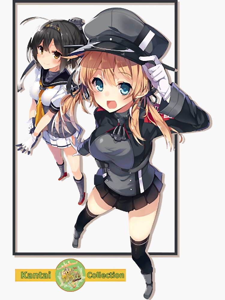 "Kantai Collection 1 " Sticker for Sale by bakhtRohini | Redbubble