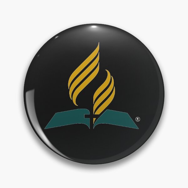 " Seventh Day Adventist Logo" Pin for Sale by Kei-Infinty | Redbubble