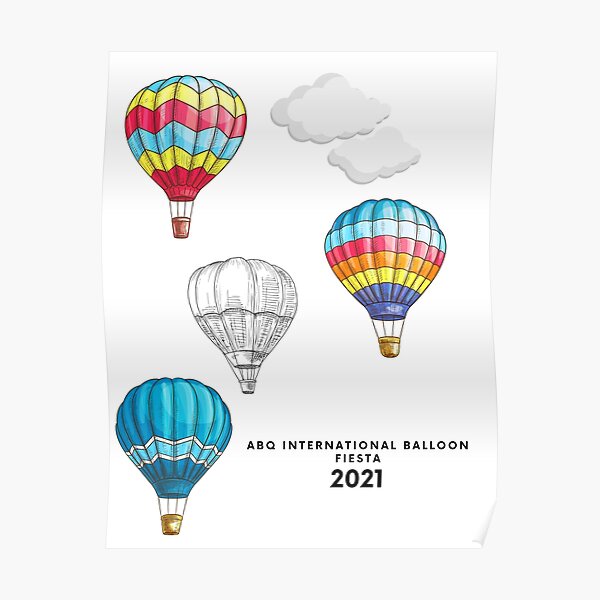 Albuquerque International Balloon Fiesta Posters | Redbubble