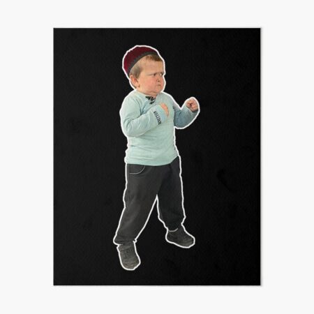 "Hasbulla - Funny Hasbulla Hasbullah smile" Art Board Print by BeKunst ...