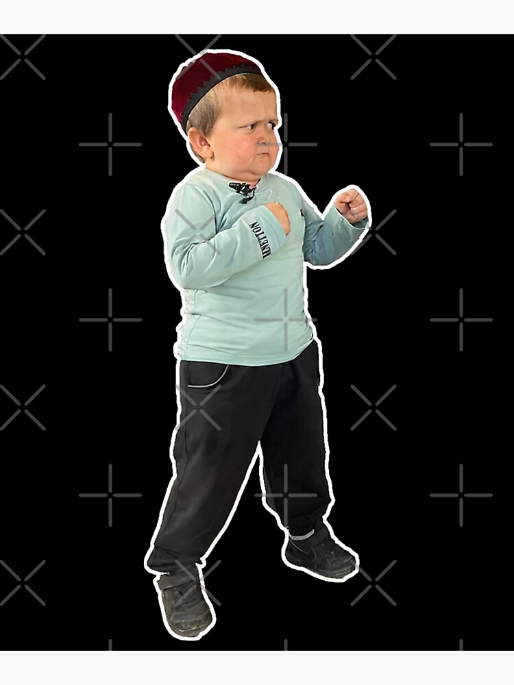 "Hasbulla - Funny Hasbulla Hasbullah smile" Canvas Print by BeKunst ...