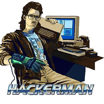 "HACKERMAN" Lightweight Hoodie for Sale by occamslaser | Redbubble