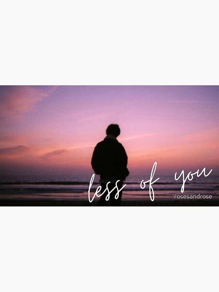 "Keshi's Less of you" Poster for Sale by rosesandrose | Redbubble