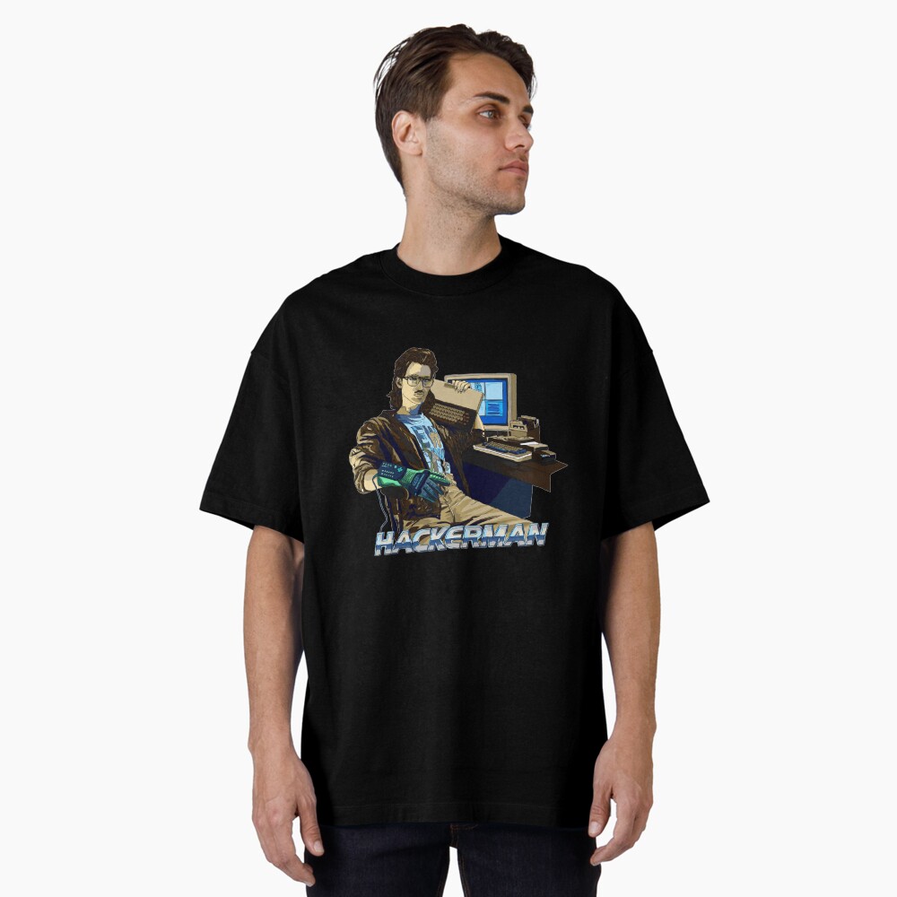 "HACKERMAN" Essential T-Shirt for Sale by occamslaser | Redbubble
