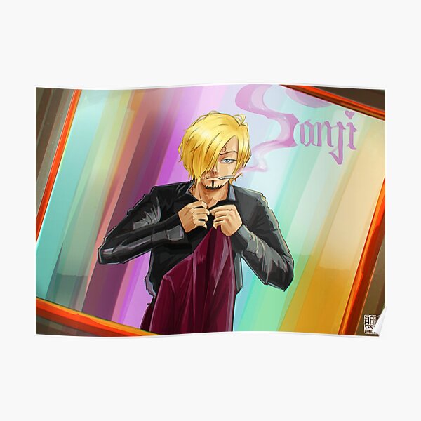 "Sanji" Poster for Sale by SamZhengArt | Redbubble