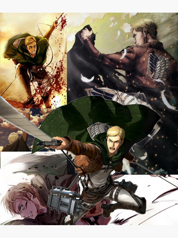 "Erwin Smith 2" Sticker von nyandingkowe | Redbubble