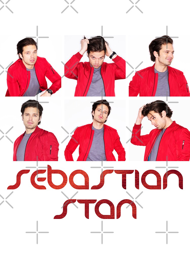 "sebastian stan" Sticker for Sale by acmmoral | Redbubble