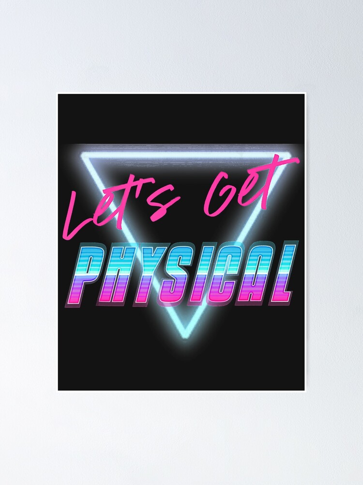 "Classic Physique - Lets Get Physical Workout Gym Rad 80'S Retro ...