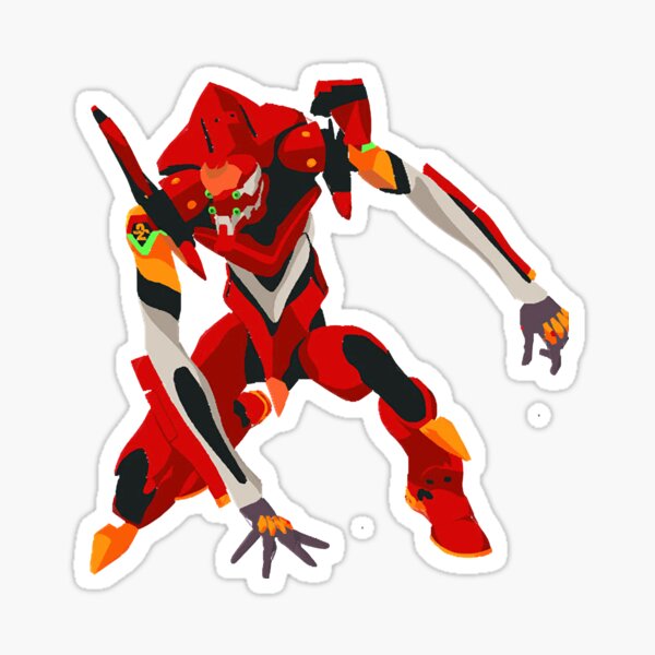 "Eva Unit 02 " Sticker for Sale by doliniImir85 | Redbubble