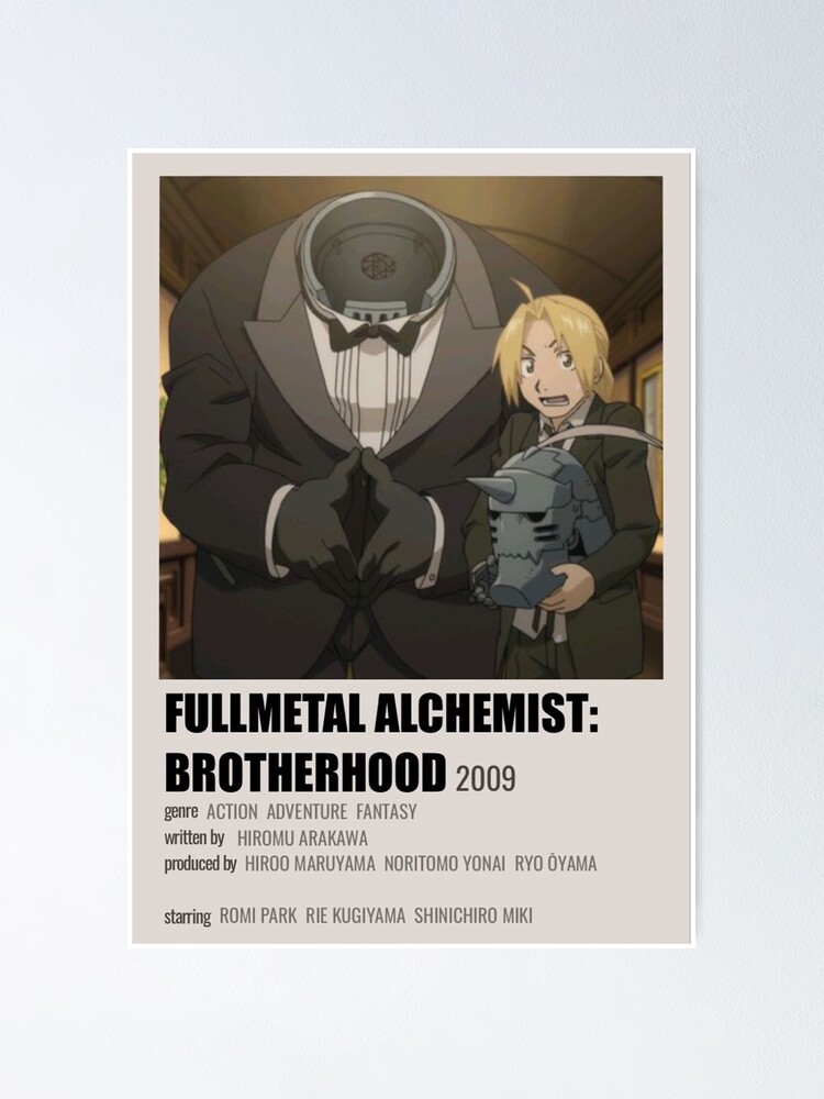"FMAB minimalist poster" Poster for Sale by MiikxCry | Redbubble