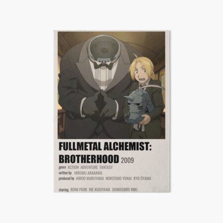 "FMAB minimalist poster" Art Board Print by MiikxCry | Redbubble