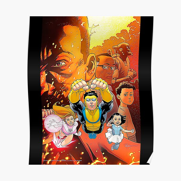 "Invincible Invincible Mark and Omniman Sticker " Poster for Sale by ...