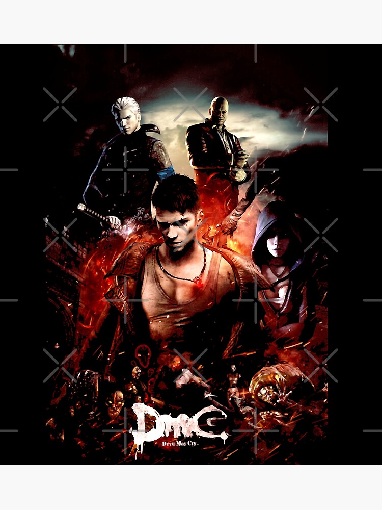 Póster «DmC Devil May Cry Ultimate Poster Dante videojuego playstation ...