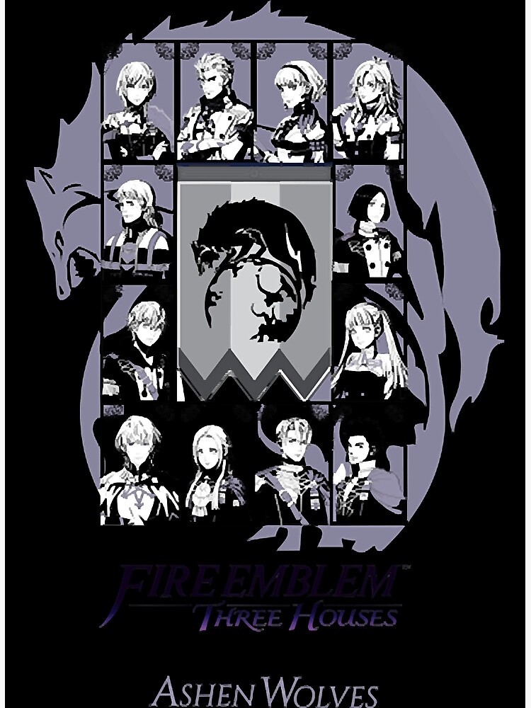 Impression photo « Fire Emblem Three Houses Ashen Wolves avec un homme ...