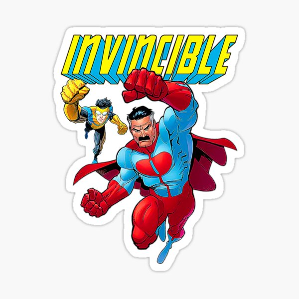 "Invincible And Omni Man Sticker " Sticker for Sale by giantunadvised1 ...