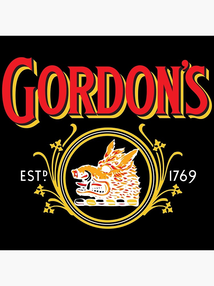 "Gordon's is a brand of London dry gin first produced in 1769." Art ...